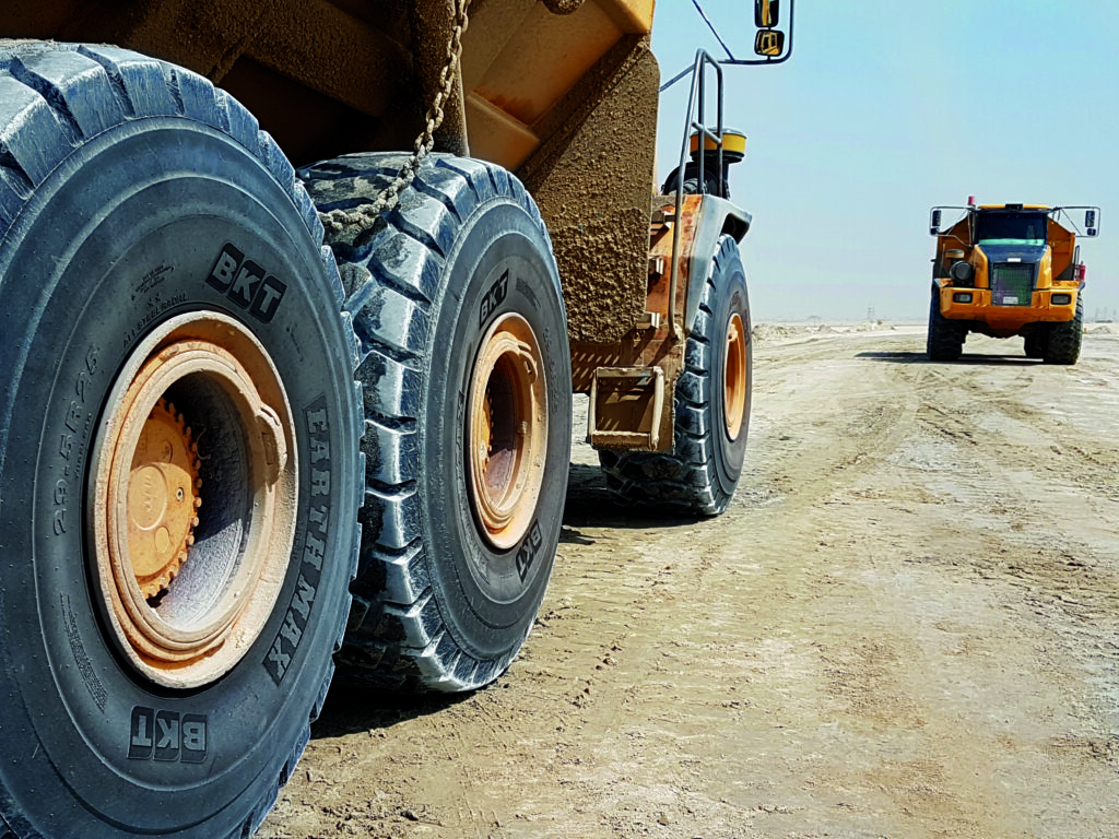 Construction Site Waste: "Zero Kilometre" Recycling | BKT Tires